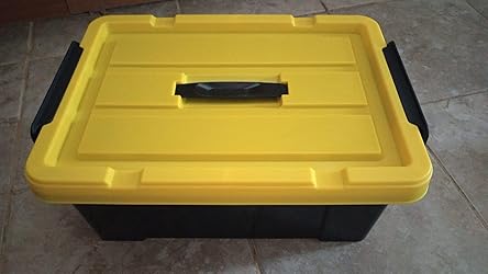 Amazon.com - Cetomo 16Qt*4 Durabilt Flip Lid Stackable Heavy Duty Tough ...