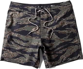 VISSLA Short Sets 16.5" Boardshort Tiger Camo 32 | Amazon.com