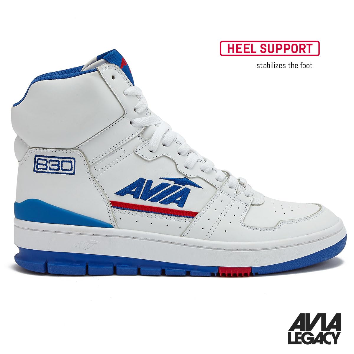 Avia 830 Men’s Basketball Shoes, Retro Sneakers for Indoor or Outdoor ...