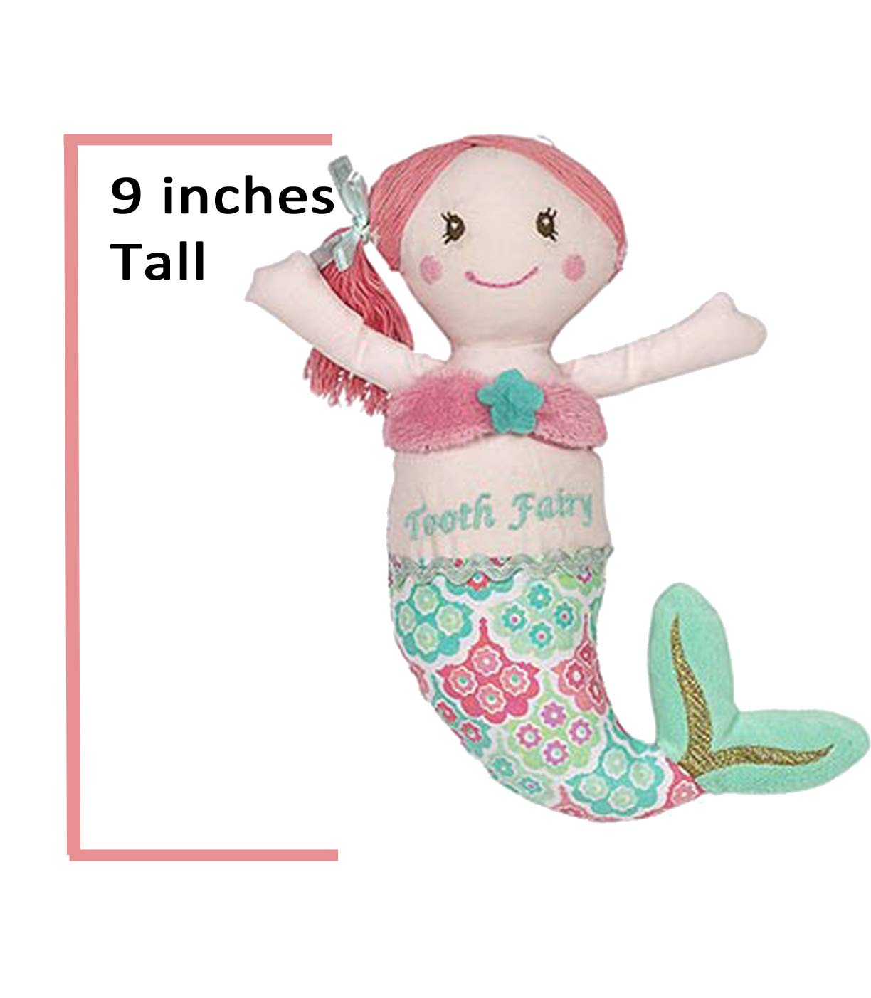 Tooth Fairy Kit - Plush Mermaid Tooth Fairy Figure with Pocket by ...