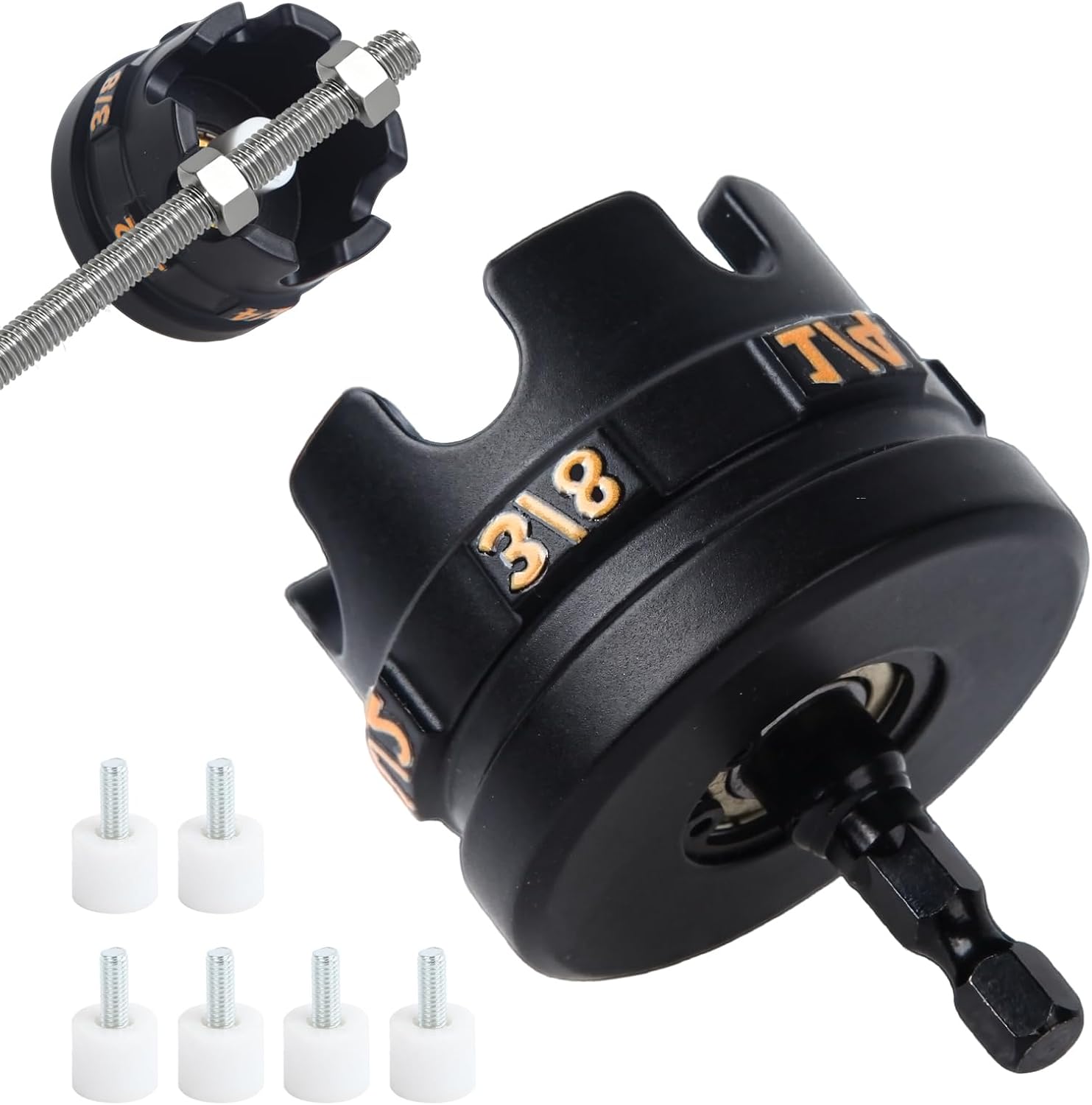 Aluminum Alloy Nut Zipper Drill, Attachment for Fast Nut and Bolt ...