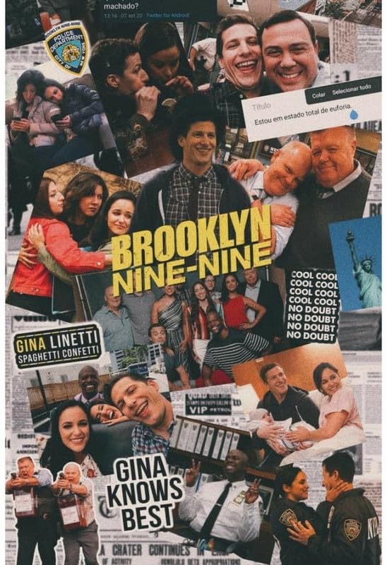 POSTER WALLAH Brooklyn 99 Poster for Home Office and Student Room Wall ...