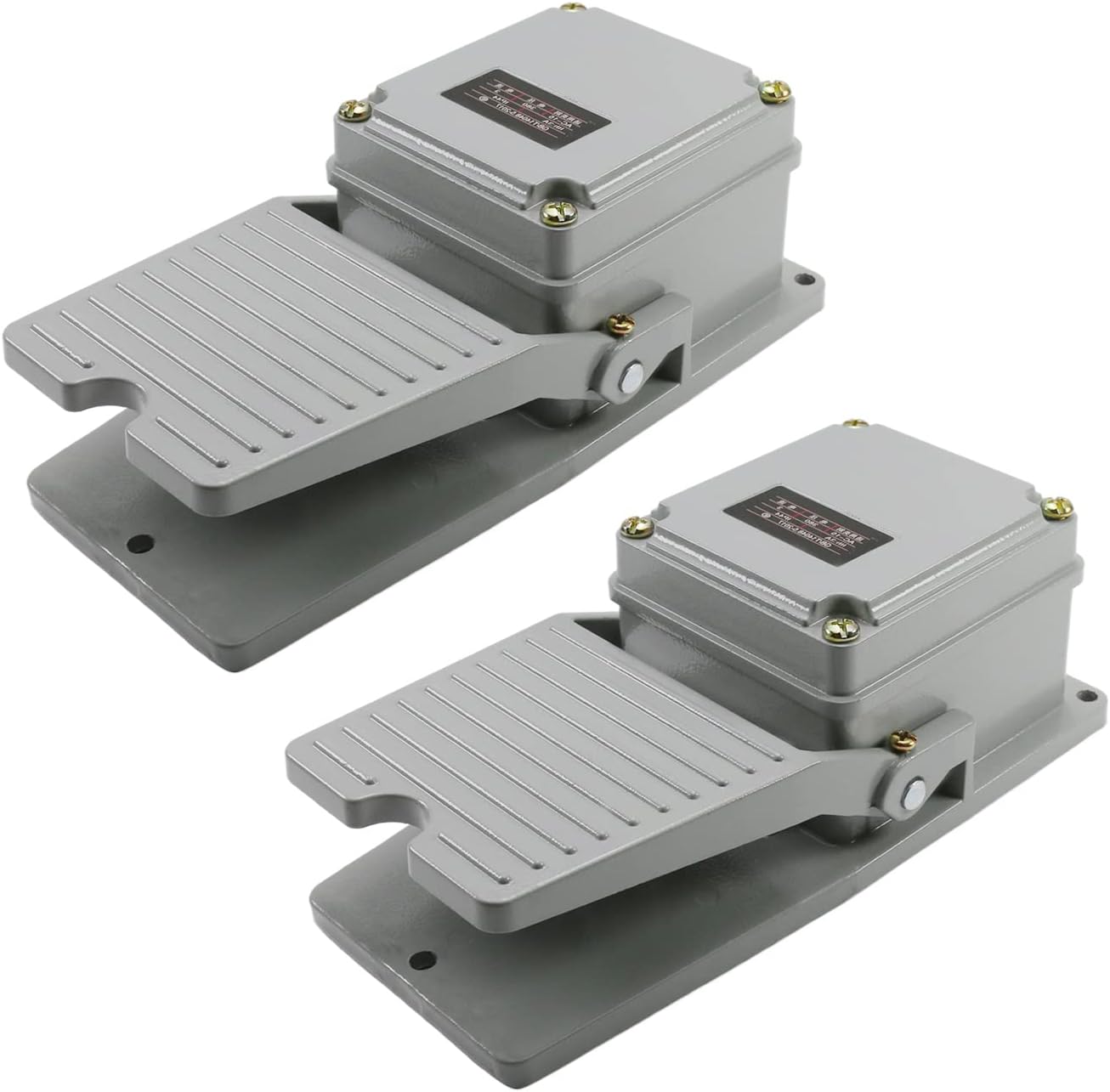 Amazon.com: TFS-1 AC 250V 10A SPDT NO NC Antislip Momentary Electric ...