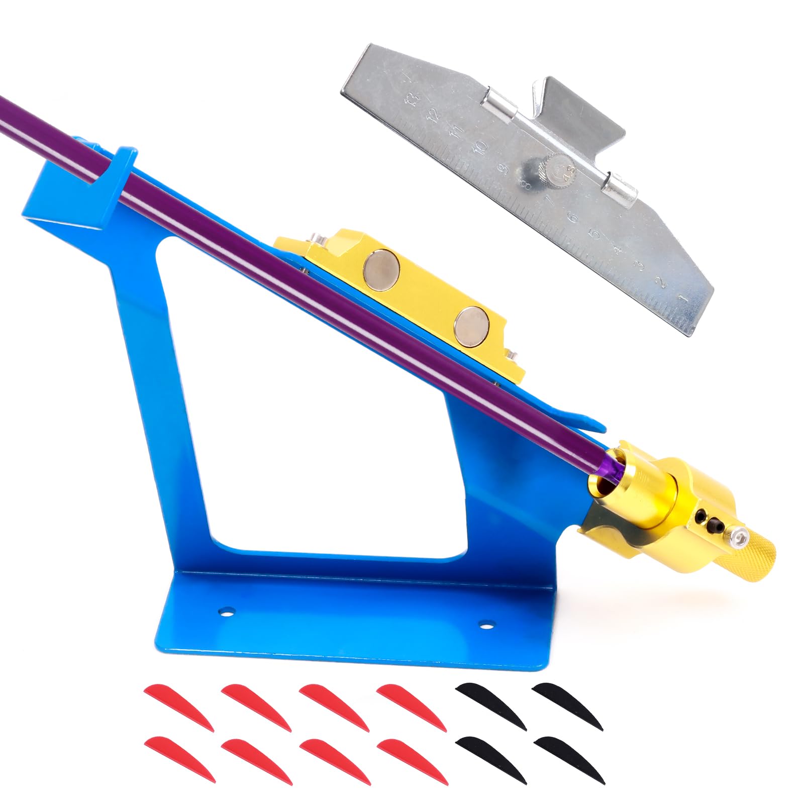 Arrow Feather Glue Tool Fletching Jig Tool For Archery Arrows ...