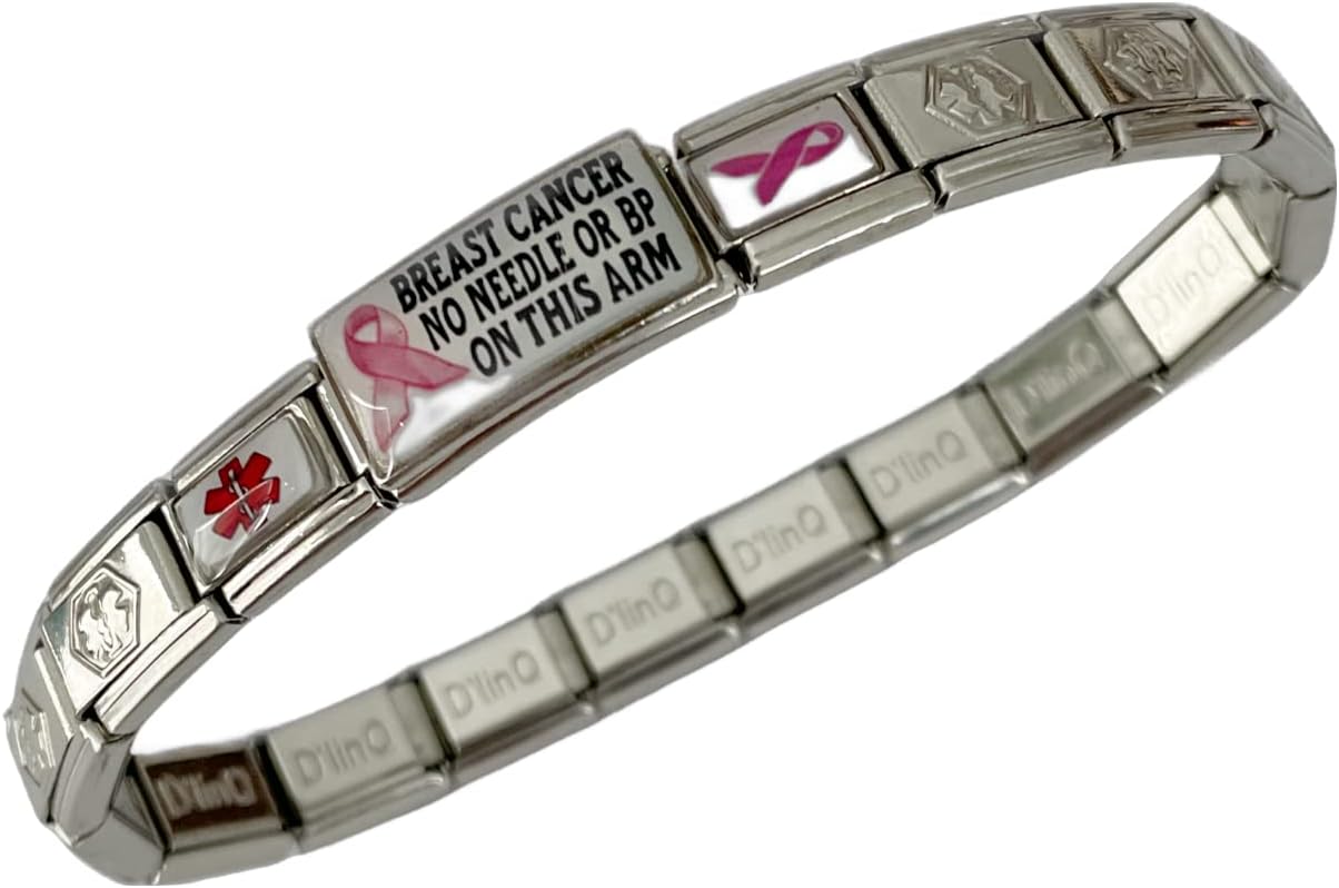 Amazon.com: Gadow Jewelry Breast Cancer No Needle or Blood Pressure on ...