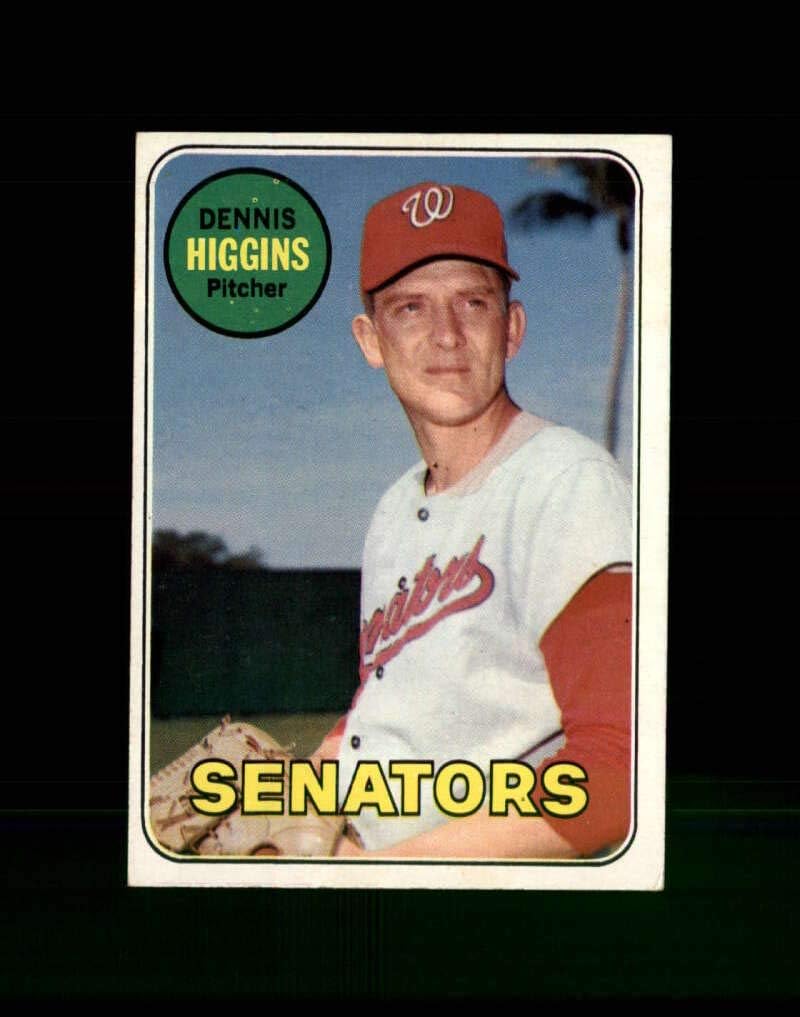 Amazon.com: 1969 Topps Baseball #441 Dennis Higgins STARX 6 EX/MT ...