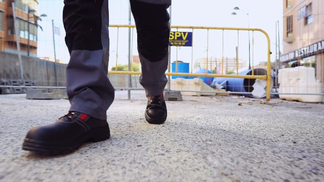 Watch Safety Boots Steel Toe Cap with Steel midsole Protection on ...