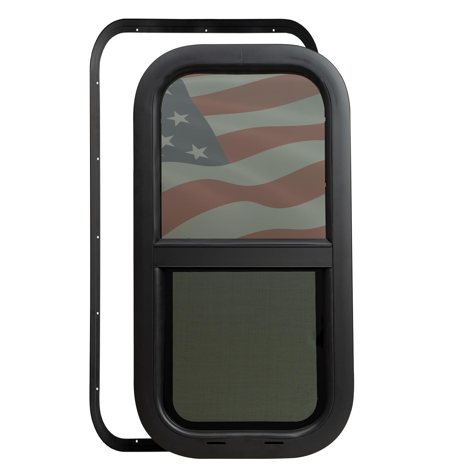 Amazon.com: AlloTemlass Vertical RV Window, 12" W x 24" H Tinted ...