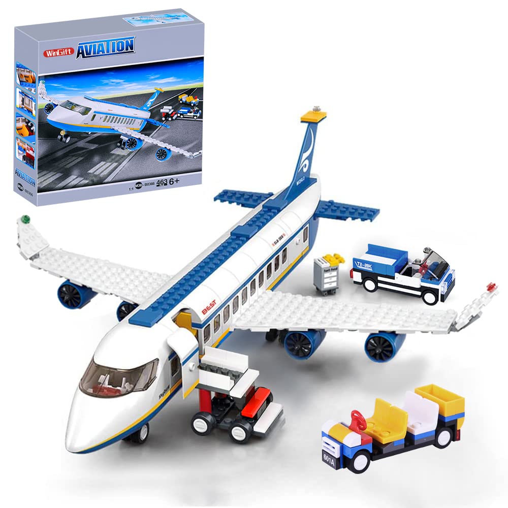 463 Piece City Airport Building Blocks Toy 16 92 X | Desertcart INDIA