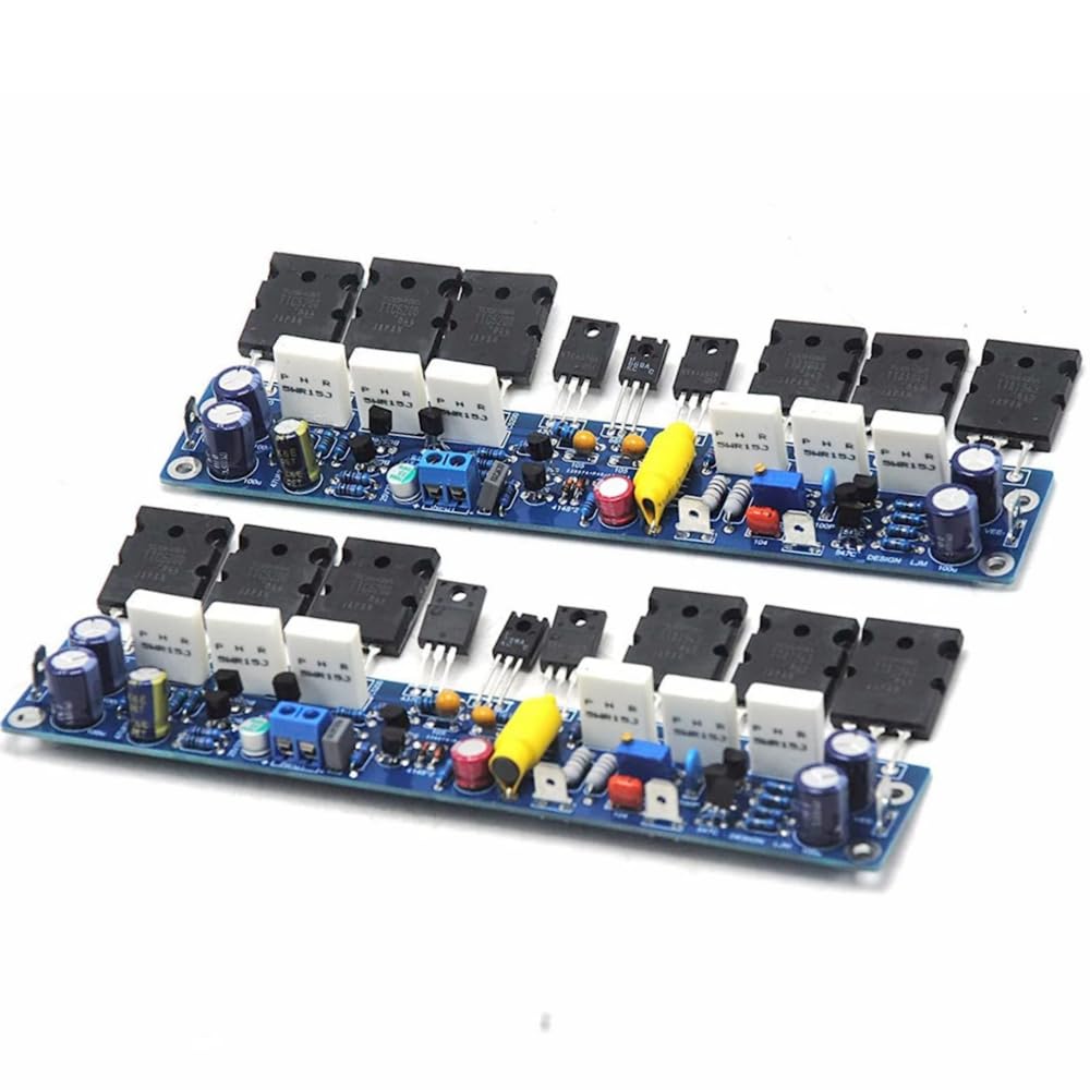Amazon.com: Assembled L10 2SA1943 2SA5200 Dual Power Amplifier Board ...