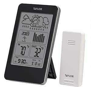 Amazon.com: Taylor Precision Products Indoor/Outdoor Digital ...