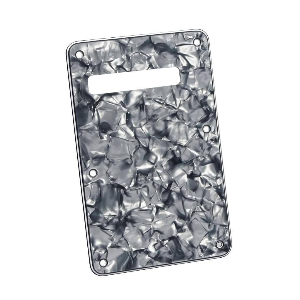 Snapklik.com : IKN 4Ply Smoky Gray Pearl ST Pickguard Backplate Set For ...