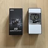 Amazon | XTU X3 アクションカメラ 6K/30fps 4800万画素 本機防水10m 1/2″CMOSセンサーとAmbarella H22チップ搭載SuperSmooth手ぶれ ...