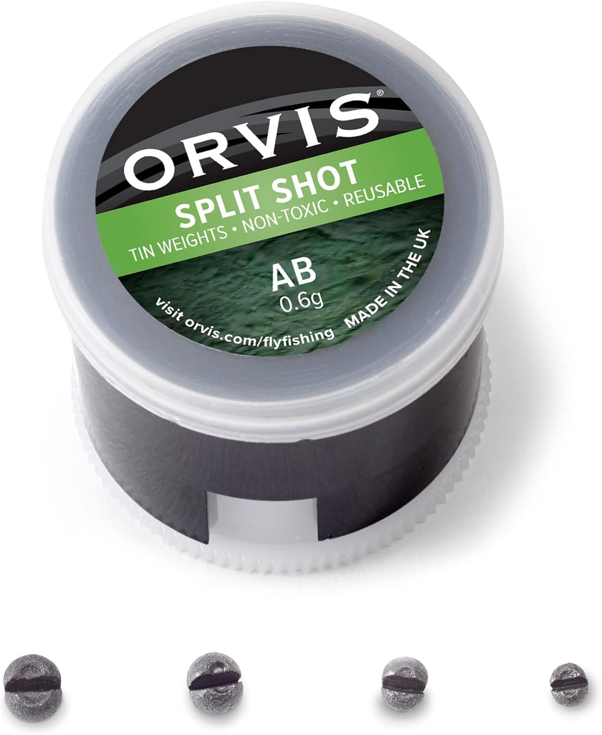 Amazon.com : Orvis Non-Toxic Split Shot - Orvis Split Shot : Sports ...