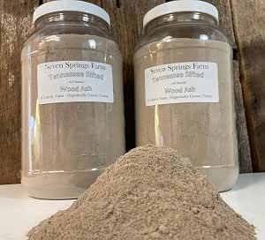 Amazon.com : Seven Springs Farm - Tennessee Sifted Wood Ash - All ...