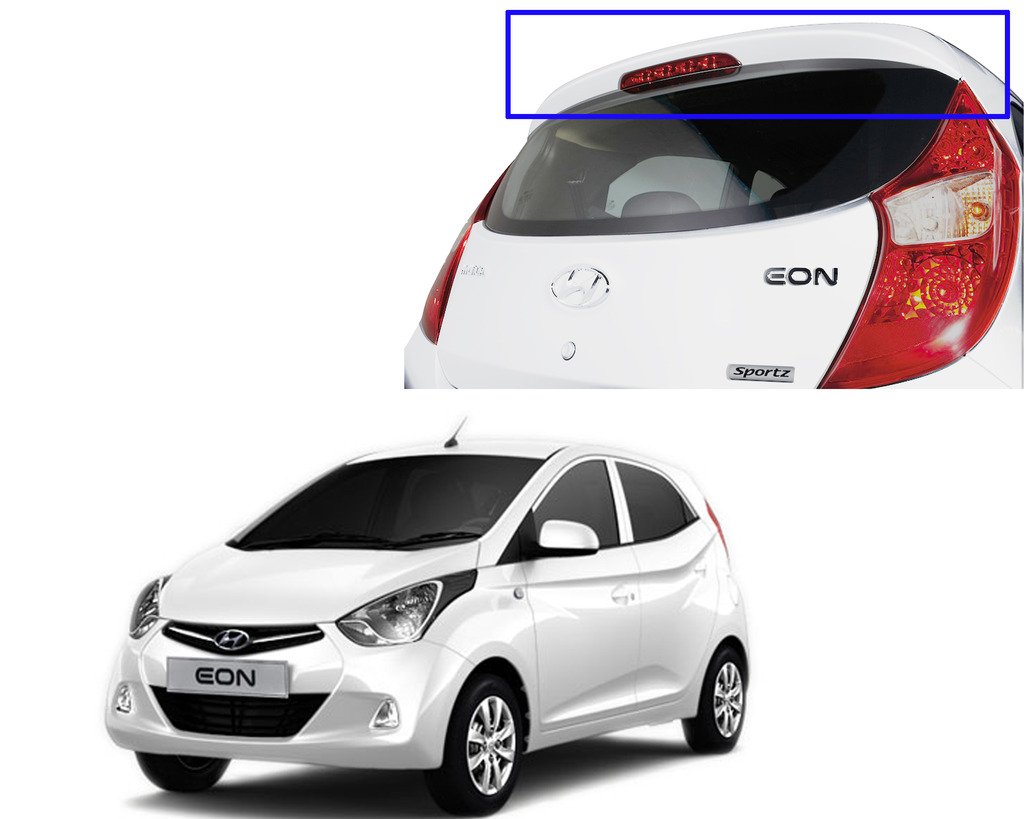 Autopearl O.E Type Car Spoiler for Eon : Amazon.in: Car & Motorbike