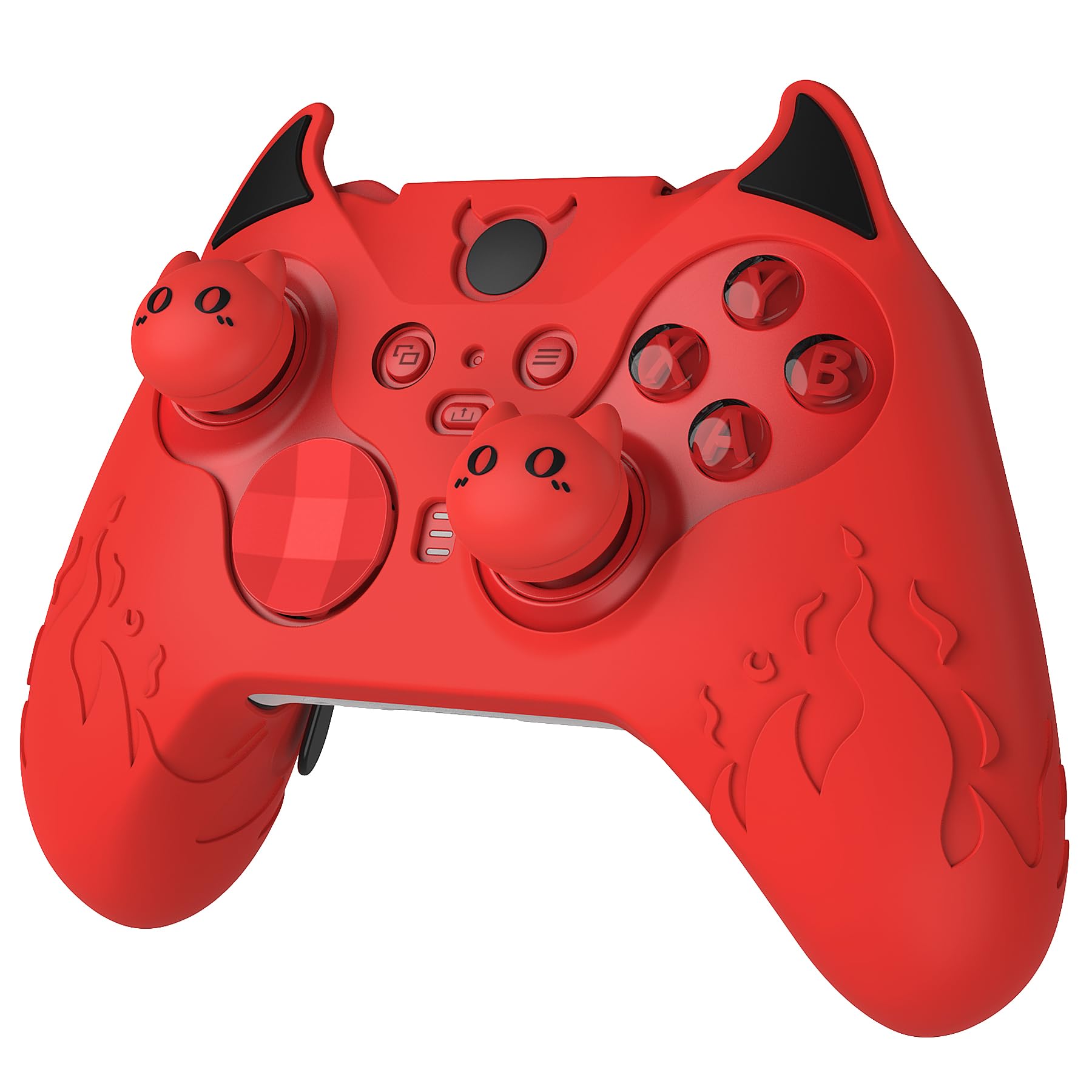 Amazon.co.jp: PlayVital Cute Demon Xbox Elite WirelessコントローラーSeries 2対応 ...
