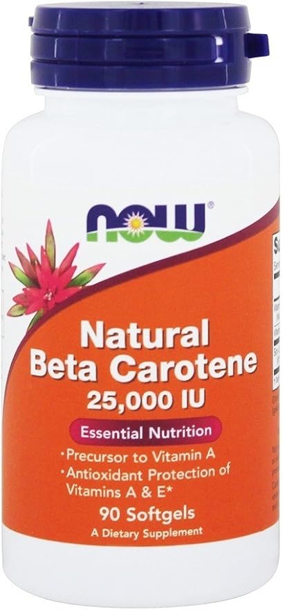 Amazon.com: Now Foods - Beta Carotene (Natural) D. Salina with Mixed ...