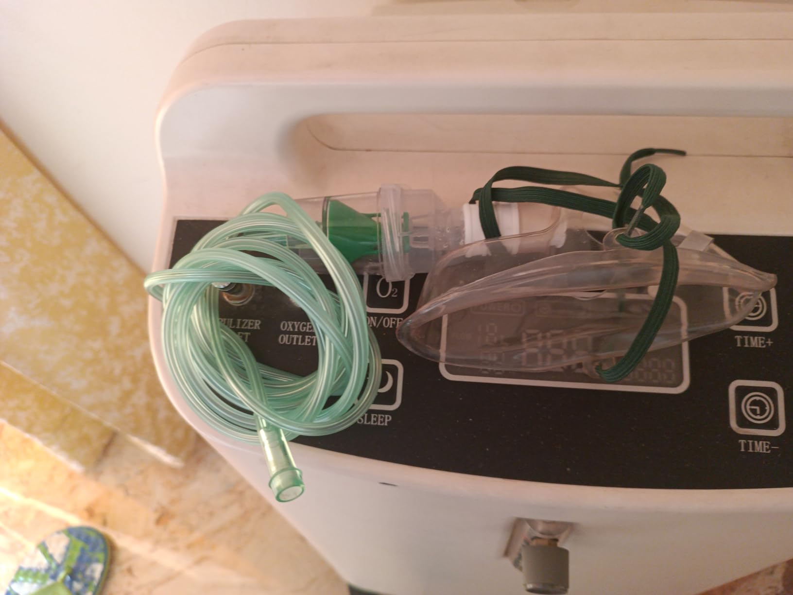 Alpha Nebulizer Mask Kit and Pipe Set with Medicine Cup for Adult, Set ...