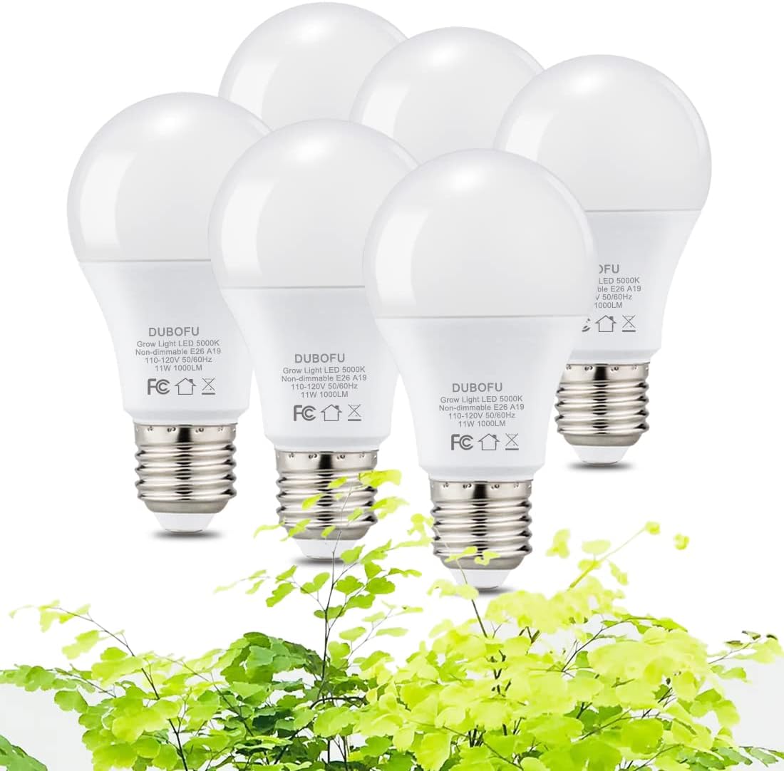 Amazon.com: MaoTopCom 9W Full Spectrum Grow Lights Bulb for Indoor ...