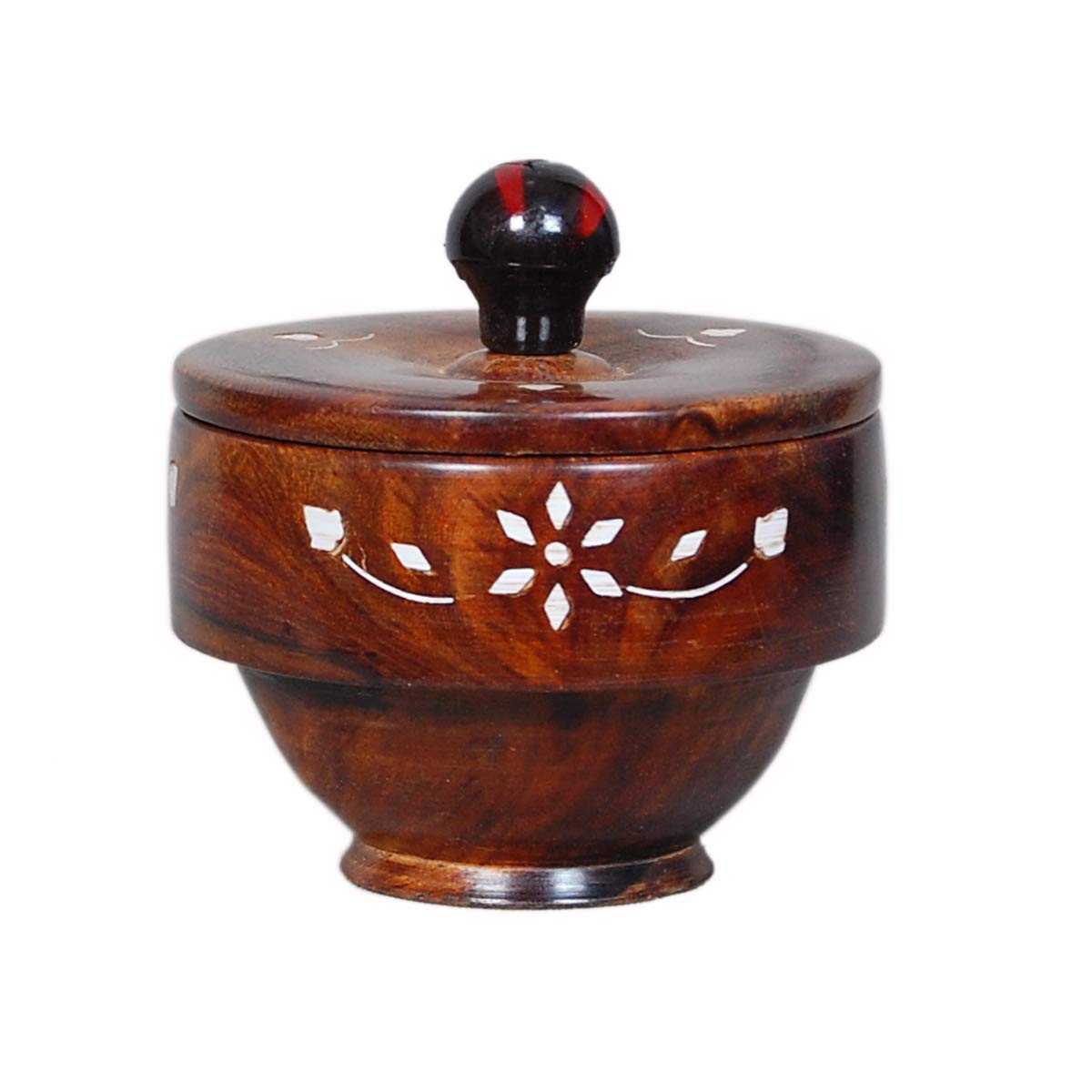 Buy Kingsman Store Wooden Sugar Pot, Dry Fruit Box Container, Salt ...