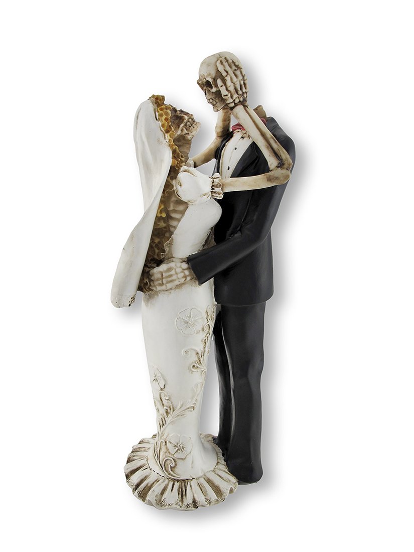 Skeleton wedding cake topper 60 photos - Astyledwedding.com