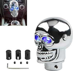 Amazon.com: jeseny Pack-1 Skull Shift Knob, Automatic Car Stick Shift ...