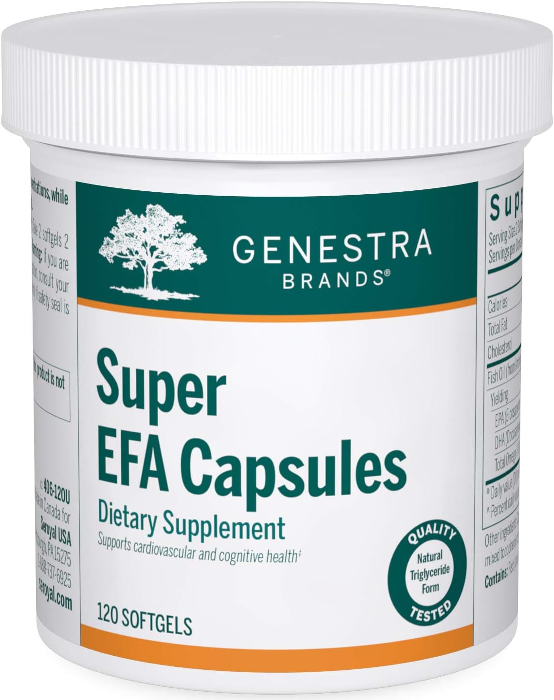Amazon.com: Genestra Brands Super EFA Capsules | Supports Healthy Lipid ...
