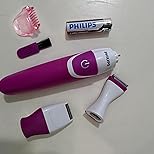 Philips BRT382/15 Cordelss Bikini Trimmer (White/Pink) : Amazon.in: Health & Personal Care
