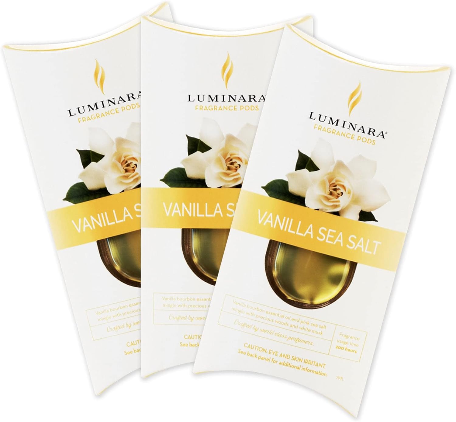Amazon.com: Luminara Fragrance Diffusing Pods, Set of 3 (Vanilla Sea ...