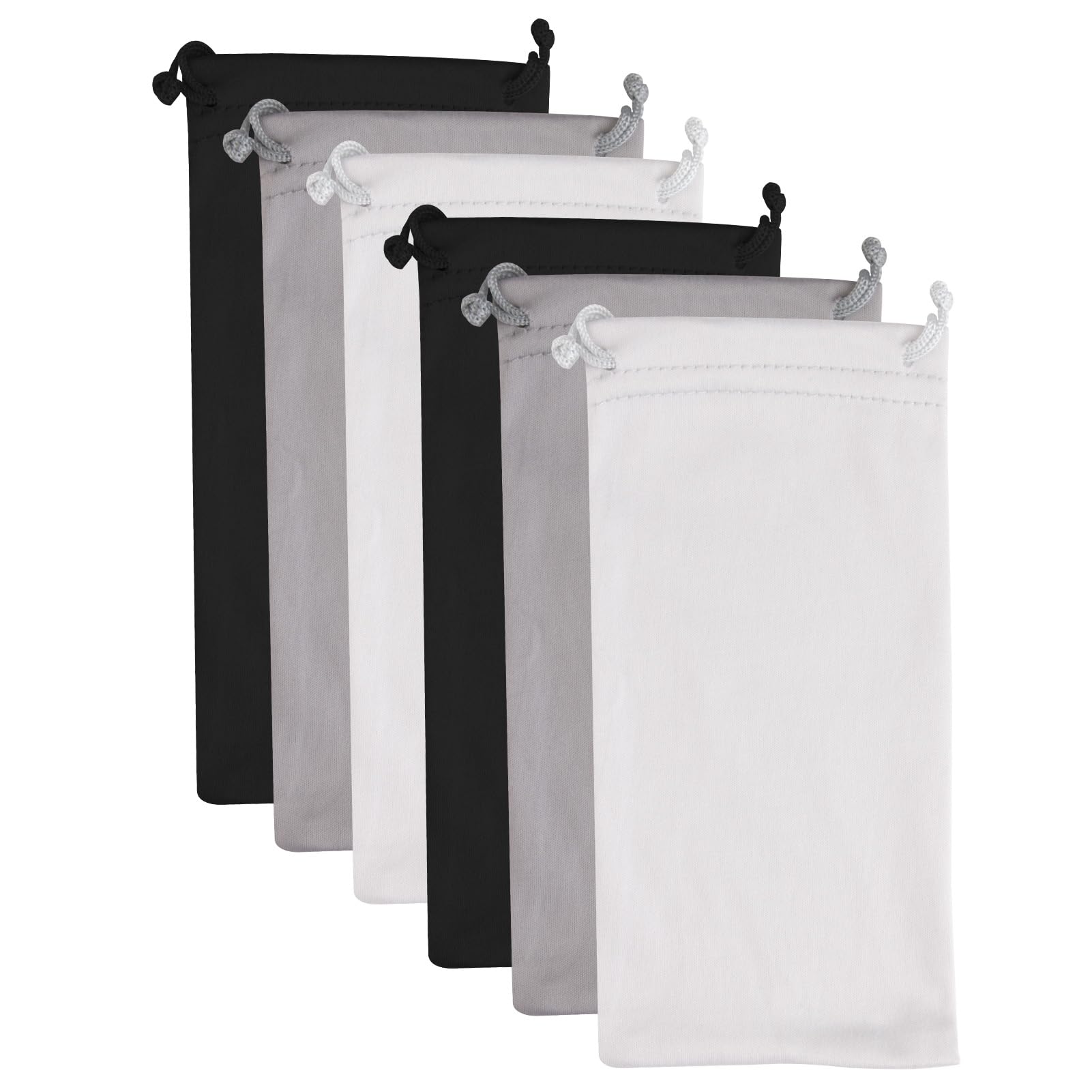 Soft Glasses Case Sunglasses Pouch 6pcs Microfiber Goggles Spectacle ...