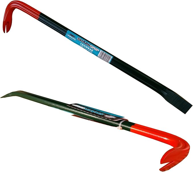 Shark Corp Japanese Wrecking Bar Pry Bar - 17-3/4" With Nail Puller ...