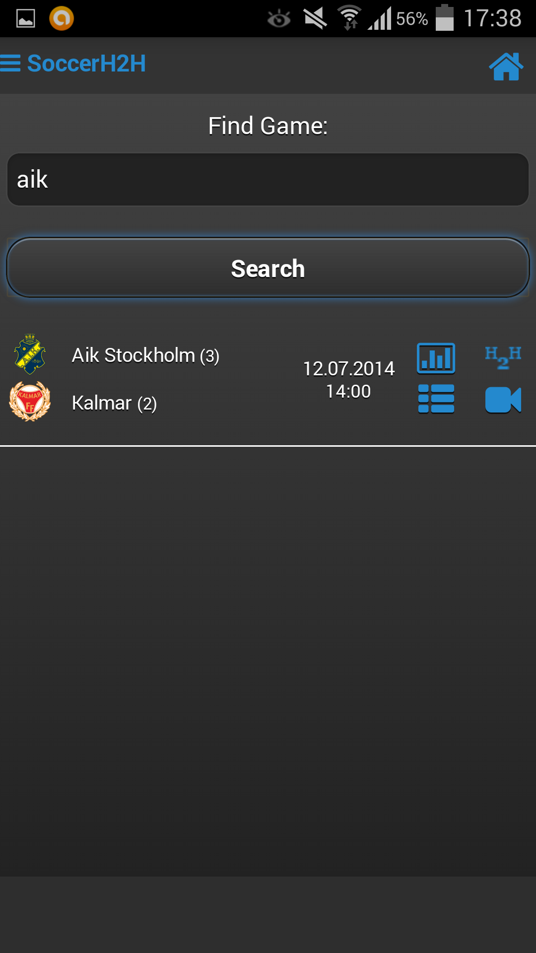 Soccer Statistics - App on Amazon Appstore
