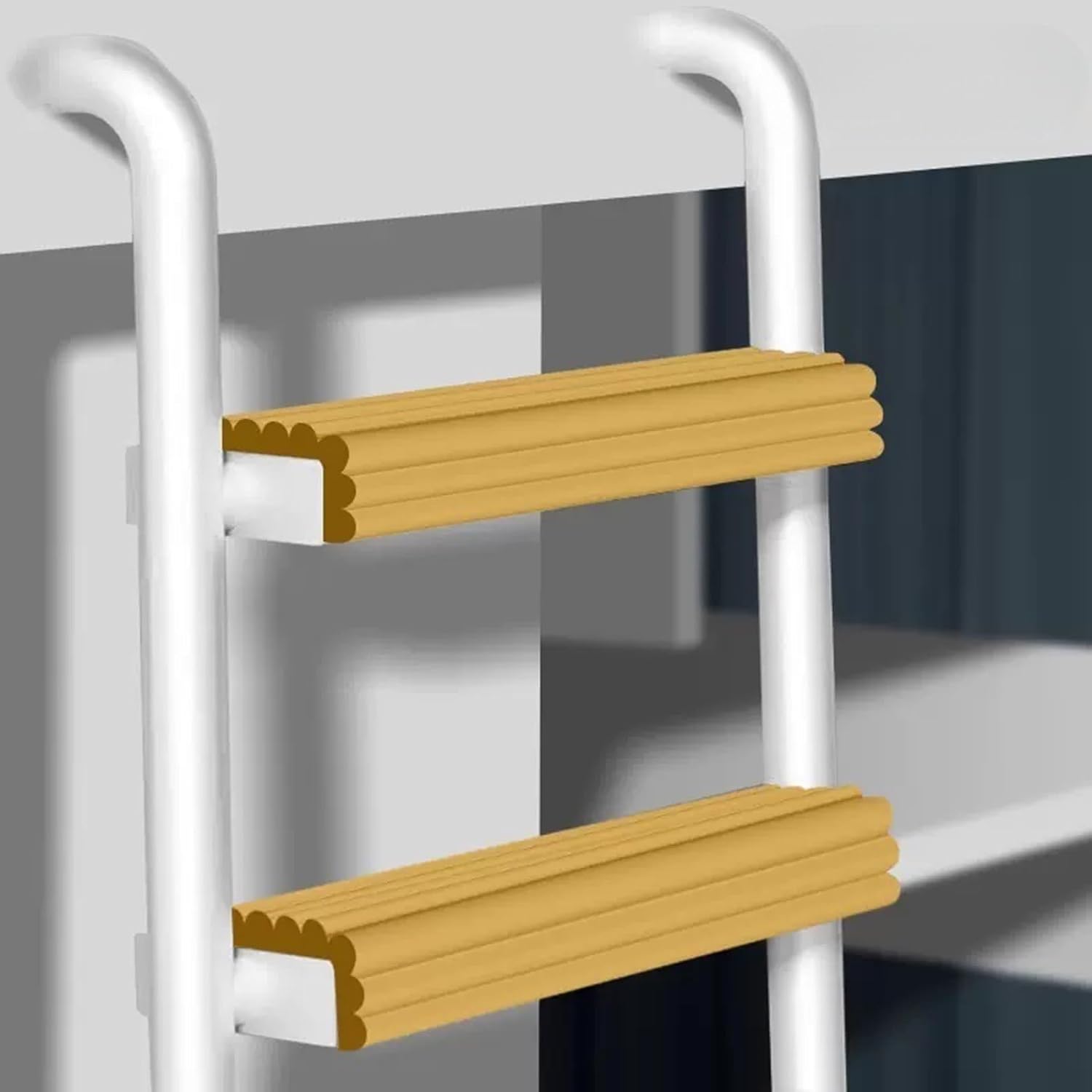 Amazon.com: Soft Bunk Bed Ladder Cover Foam Padding, Self-stick Table ...