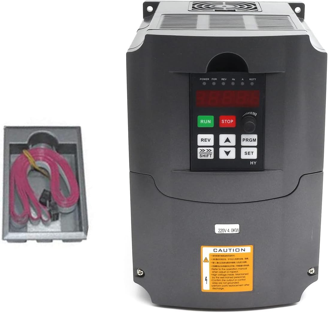 4KW 220V VFD Inverter for CNC Router Spindle Motor Sri Lanka | Ubuy