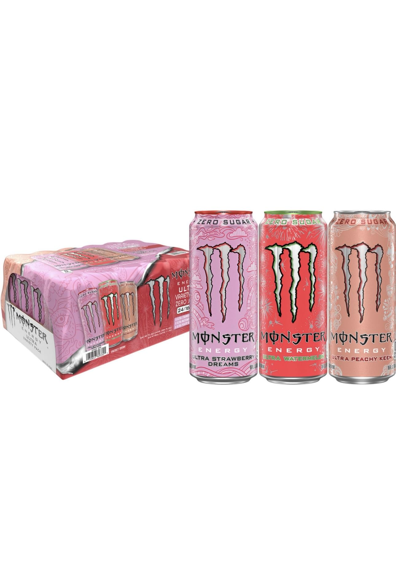 Monster Ultra Variety Pack 16 Fl Oz 24 Pk Ultra | Desertcart INDIA