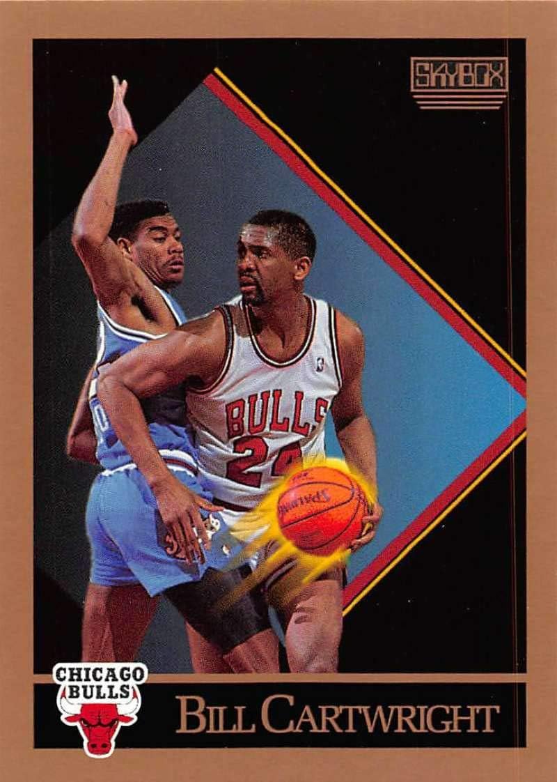 Amazon.com: 1990-91 SkyBox Basketball #38 Bill Cartwright Chicago Bulls ...