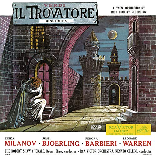 Amazon.co.jp: Verdi: Il trovatore (Highlights) : The Robert Shaw ...