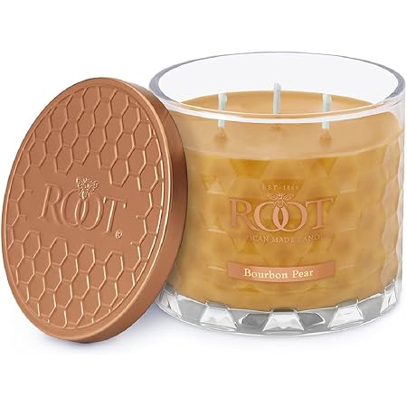 Amazon.com: Root Candle Legacy Veriglass Honeycomb Beeswax Blend ...