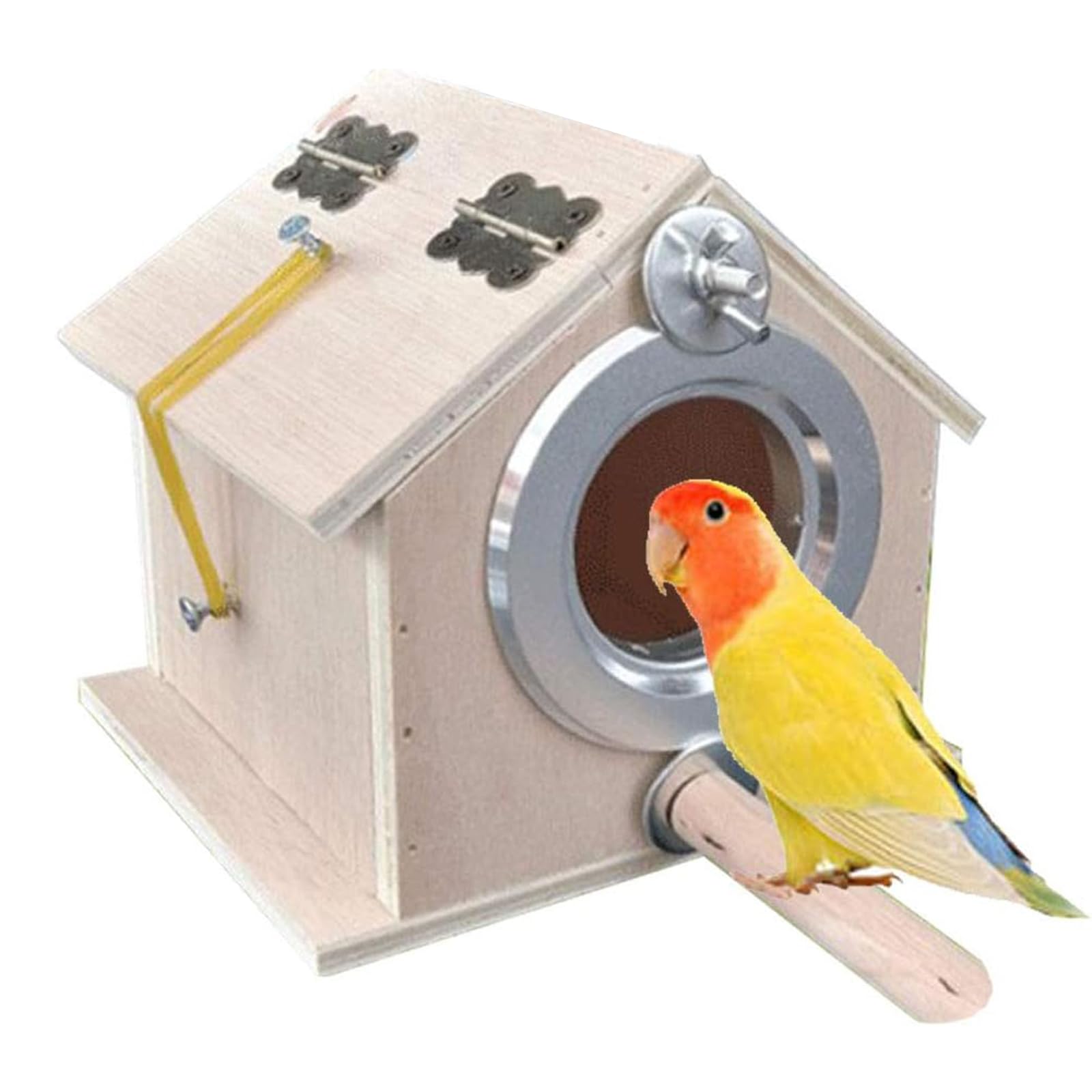 Snapklik.com : Kathson Parakeet Nest Box Bird Nesting House Parrot ...