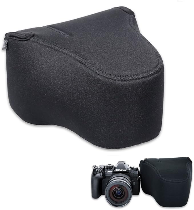 JJC Lightweight Neoprene Camera Pouch Case for Canon EOS R8 R10 Rebel ...