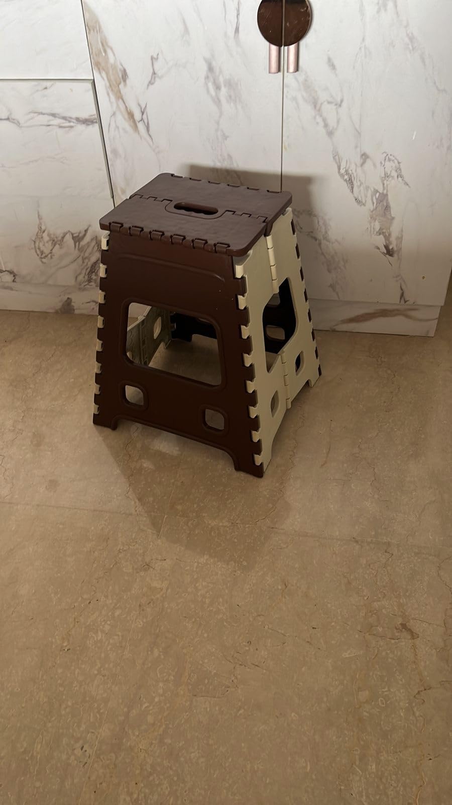 AMAR IMPEX 18 Inches Super Strong Folding Step Stool for Adults and ...