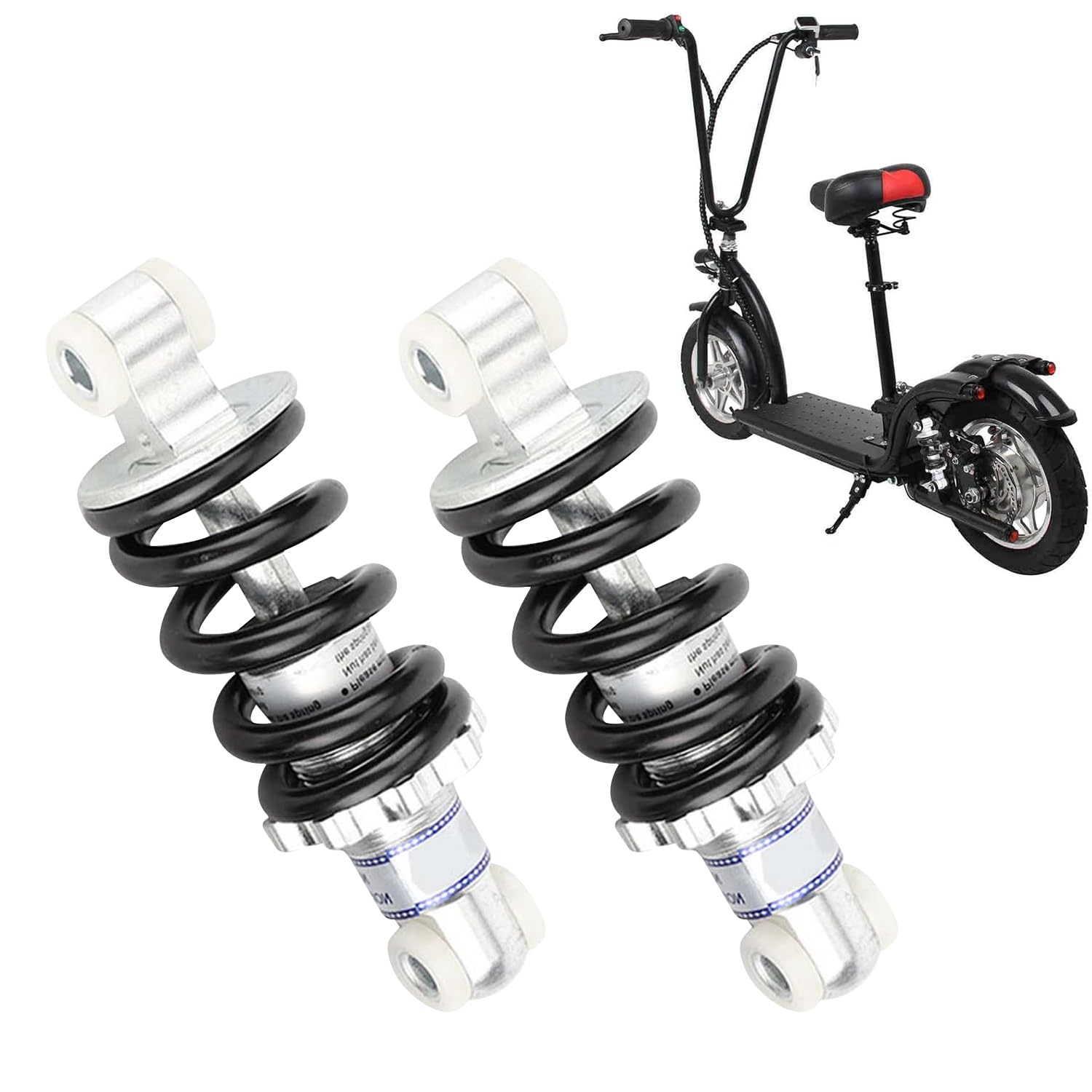 Snapklik.com : 2Pcs Rear Shock Absorber, 750LBS 125mm Heavy-Duty ATV ...
