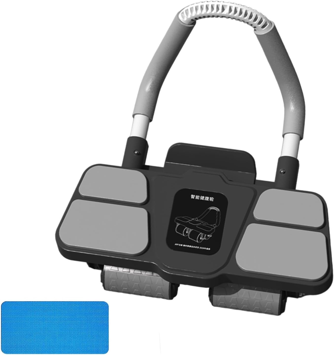 FYA Automatic Rebound Abdominal Wheel Kit, Elbow Support Ab Roller ...