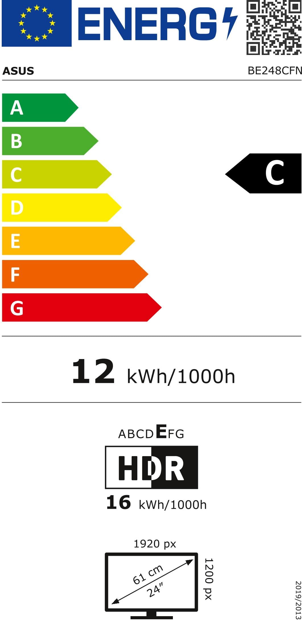 ASUS Business BE248CFN - 24,1 Zoll WUXGA Docking Monitor - 16:10 IPS ...