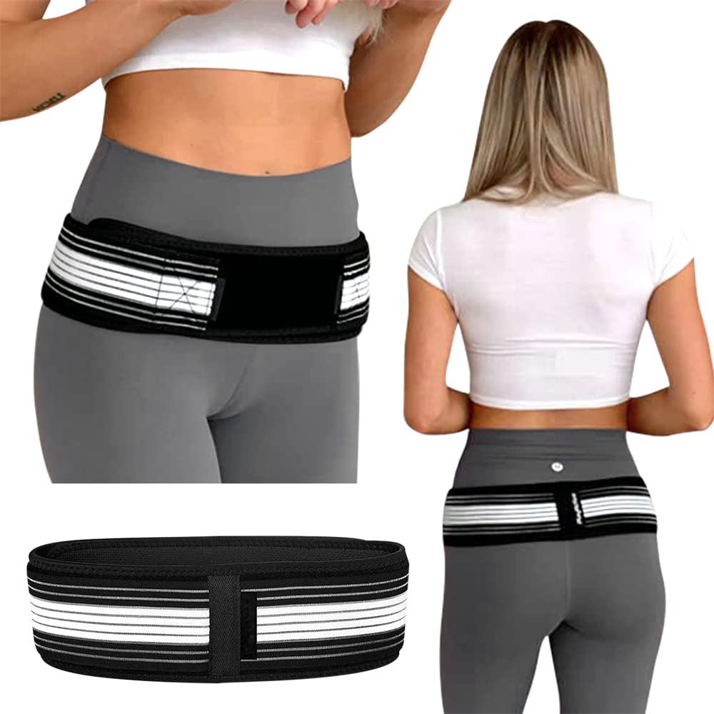 Buy Sacroiliac SI Joint Hip Belt, Belt Lower Back Pain, Breathable Anti ...