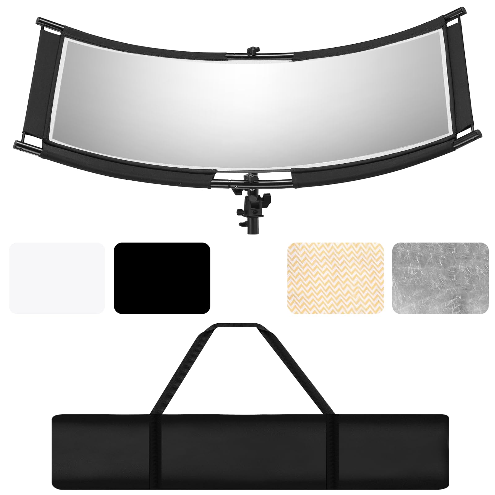 Amazon.com : WELLMAKING Clamshell Light Reflector Diffuser with ...