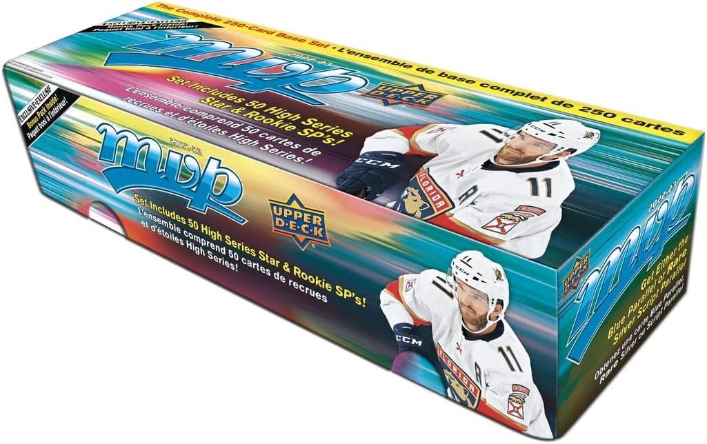2022-23 Upper Deck MVP Hockey Trading Cards Factory Box Set : Amazon.ca: Sports & Outdoors