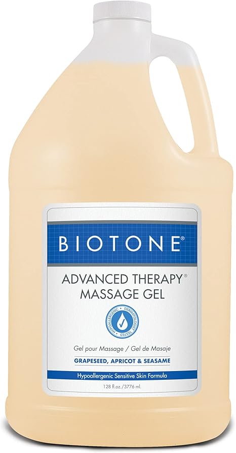 Amazon.com : BIOTONE Advanced Therapy Massage Gel, Smooth, Silky Glide ...