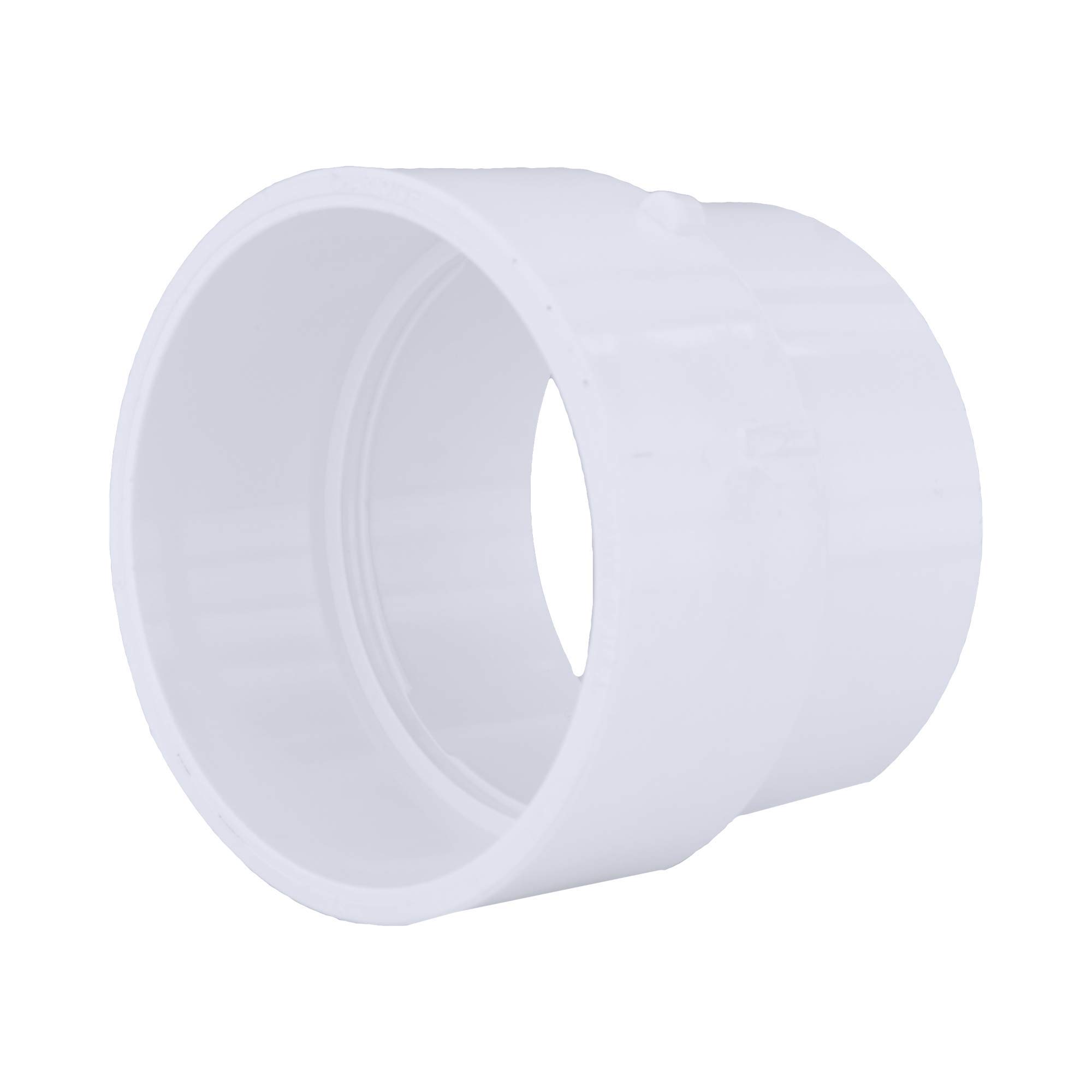 CHARLOTTE PIPE 4 x 4 DWV ADAPTER COUPLING S&D/DWV DWV (DRAIN, WASTE AND ...